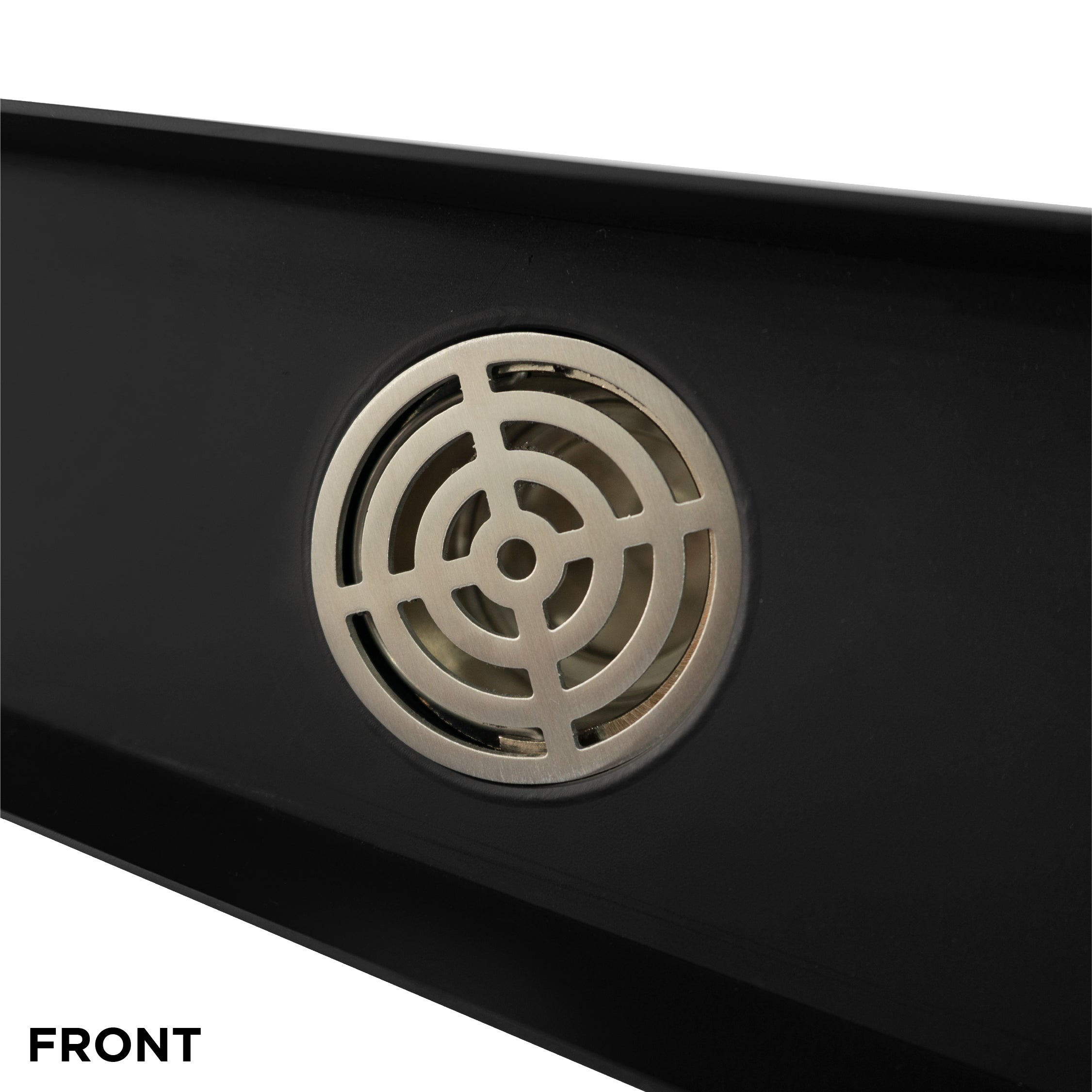 FD 010600B Concealed Floor Drain Black Aetrio